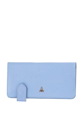 Hiva Atelier Kadın Fluctus Mavi Logolu Deri Cüzdan Eu Hiva Atelier Kadın Fluctus Mavi Logolu Deri Cüzdan Eu