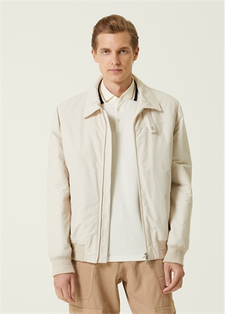 Brunello Cucinelli Erkek Bej İngiliz Yaka Mont Beyaz L EU Brunello Cucinelli Erkek Bej İngiliz Yaka Mont Beyaz L EU