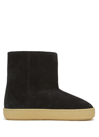 Isabel Marant Kadın Siyah Deri Kar Botu 36 EU Isabel Marant Kadın Siyah Deri Kar Botu 36 EU