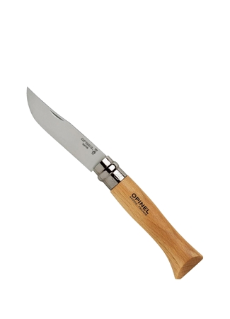 Opinel Inox No 8 Kayın Saplı Paslanmaz Çelik Çakı Kahverengi EU Opinel Inox No 8 Kayın Saplı Paslanmaz Çelik Çakı Kahverengi EU