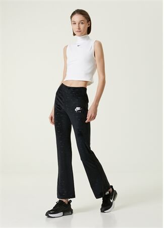 Nike Kadın Air Siyah Kadife Eşofman Altı L EU