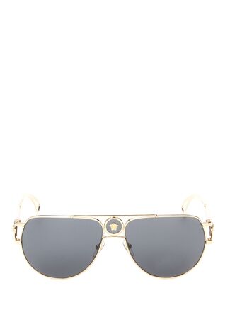 Versace Erkek Gold Güneş Gözlüğü Altın Rengi 60 EU