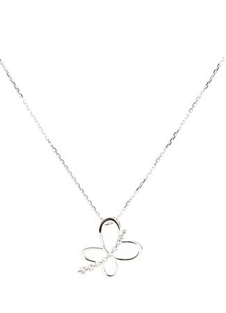 Collection Kadın Kelebek Uç Detaylı Altın Rengi Kolye EU