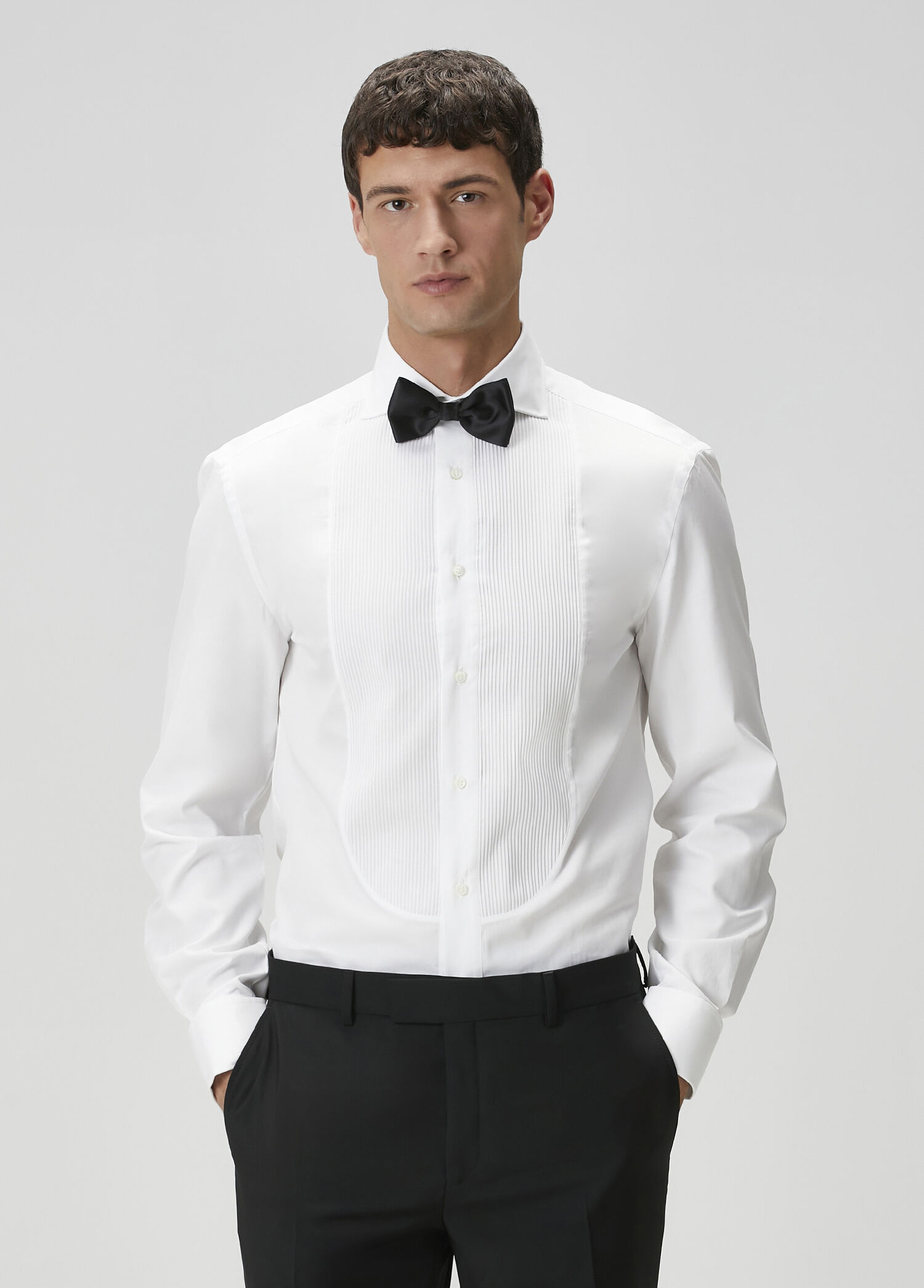White Brunello Cucinelli White Men White Tuxedo Shirt 1823701 | Beymen