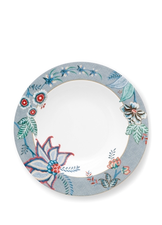 Pip Studio Flower Festival Mavi Porselen Tabak Pip Studio Flower Festival Mavi Porselen Tabak