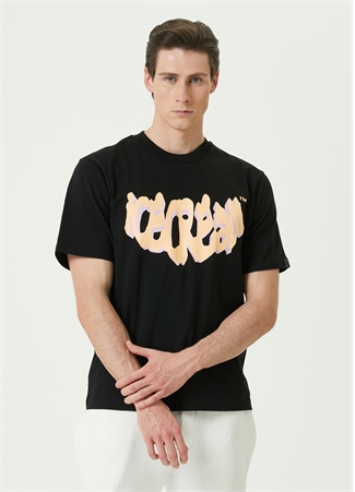 Icecream Erkek Siyah Logo Baskılı T-shirt S Eu Icecream Erkek Siyah Logo Baskılı T-shirt S Eu