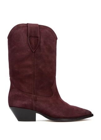 Isabel Marant Kadın Bordo Deri Bot 36 Eu Isabel Marant Kadın Bordo Deri Bot 36 Eu