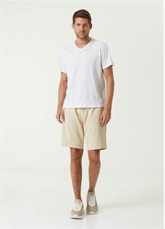 Beymen Club Erkek Bej Beli Kordonlu Garni Detaylı Jersey Şort Kahverengi S Beymen Club Erkek Bej Beli Kordonlu Garni Detaylı Jersey Şort Kahverengi S