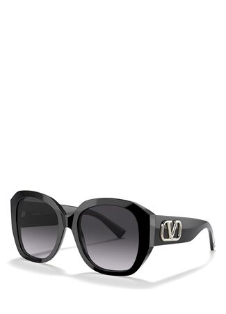 Valentino Kadın Siyah Güneş Gözlüğü 56 EU