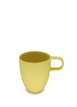 Modesign Studio Sarı El Yapımı Küçük Boy Kulplu Porselen Bardak Modesign Studio Sarı El Yapımı Küçük Boy Kulplu Porselen Bardak