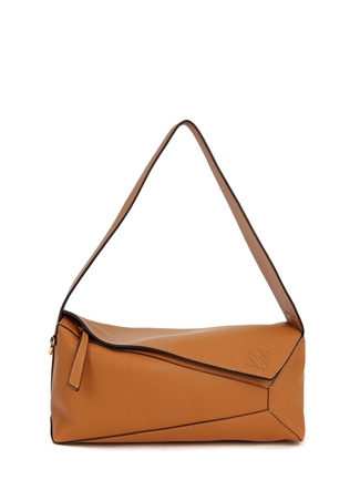 Loewe Kadın Taba Logolu Deri Hobo Turuncu EU Loewe Kadın Taba Logolu Deri Hobo Turuncu EU