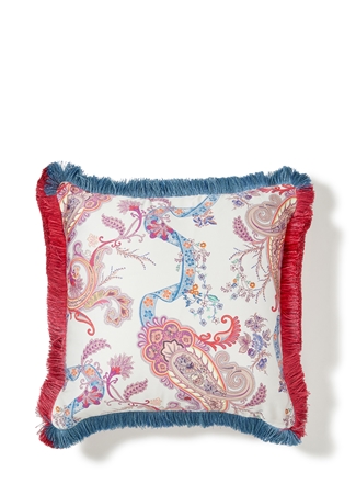 Etro Home Ekru Şal Desenli 45x45 Cm Dekoratif Yastık Bej Etro Home Ekru Şal Desenli 45x45 Cm Dekoratif Yastık Bej