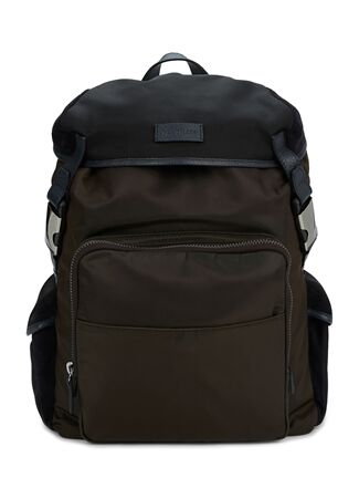 Pal Zileri Erkek Kahverengi Sırt Çantası EU