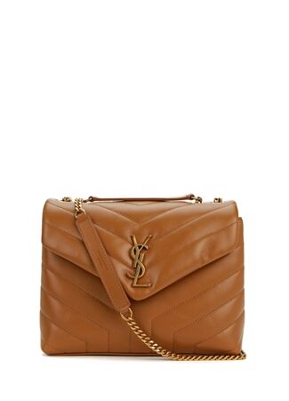 Kadın Loulou Small Taba Deri Omuz Çantası Turuncu EU Kadın Loulou Small Taba Deri Omuz Çantası Turuncu EU