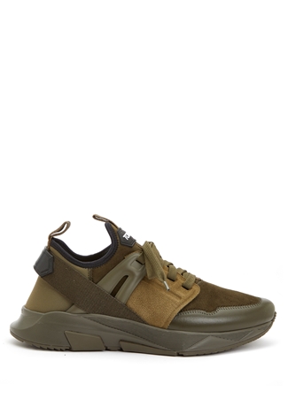 Tom Ford Erkek Haki Logolu Kalın Tabanlı Sneaker 6 Uk Tom Ford Erkek Haki Logolu Kalın Tabanlı Sneaker 6 Uk