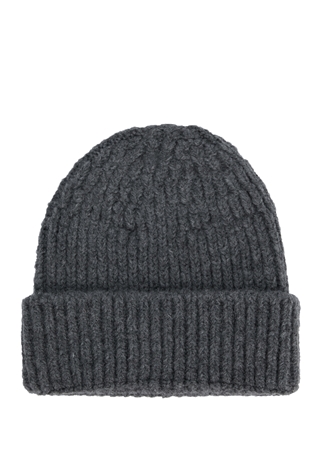 Beymen Erkek Gri Örgü Dokulu Bere EU Beymen Erkek Gri Örgü Dokulu Bere EU