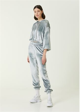 Les Benjamins Kadın Gri Eşofman Altı S EU