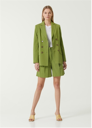 Beymen Collection Kadın Yeşil Kemer Detaylı Ceket 34 Beymen Collection Kadın Yeşil Kemer Detaylı Ceket 34