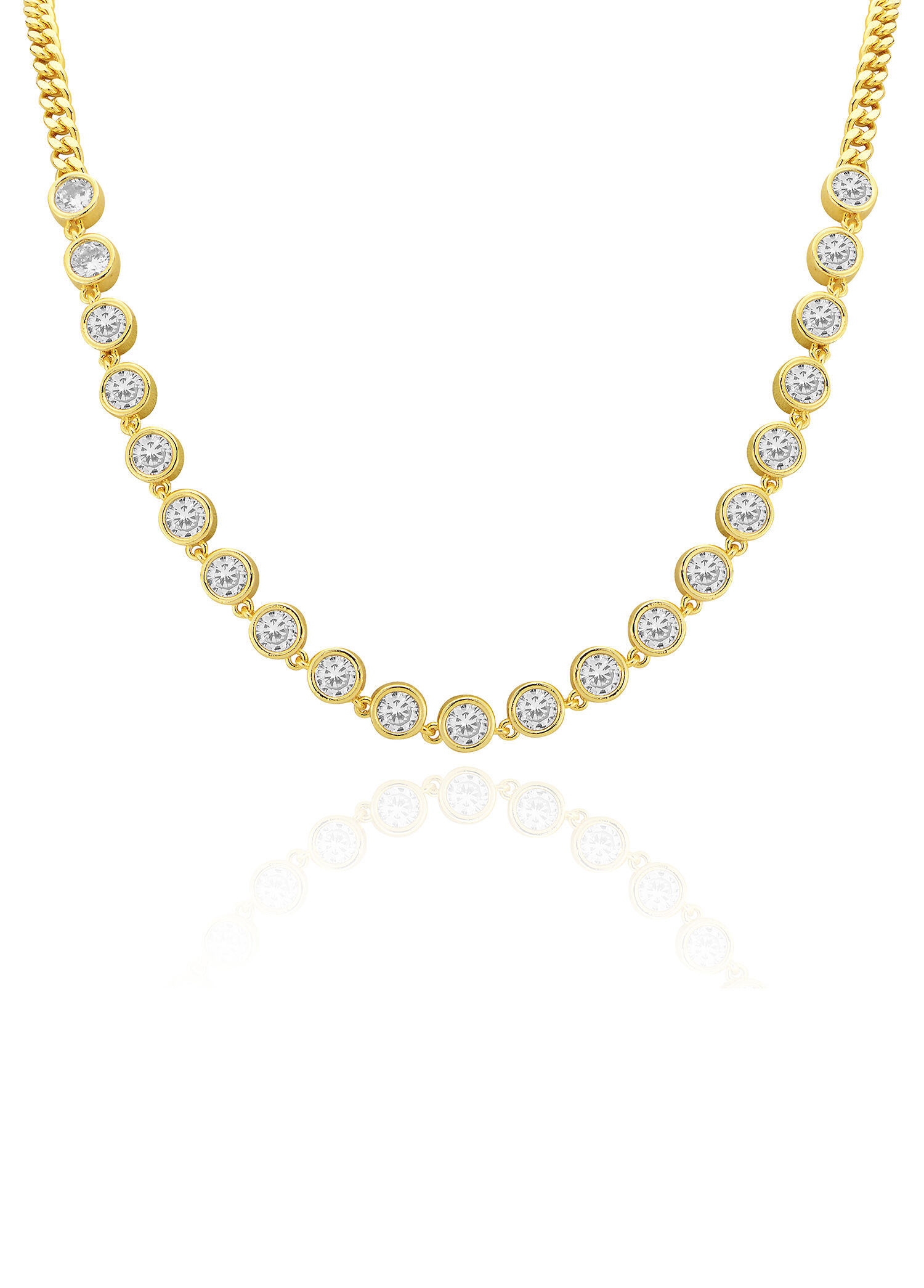 Lovy Atelier - Tanur 22K Gold Plated Women's Necklace