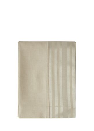 Haan Gri Şerit Detaylı Masa Örtüsü