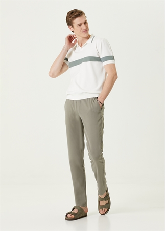 Beymen Collection Erkek Haki Beli Lastikli Spor Pantolon 46 Eu Beymen Collection Erkek Haki Beli Lastikli Spor Pantolon 46 Eu