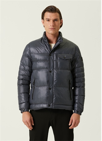 Network Erkek Slim Fit Antrasit Puff Mont Gri 58 EU Network Erkek Slim Fit Antrasit Puff Mont Gri 58 EU