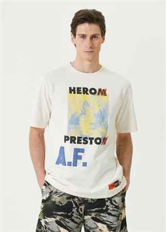 Heron Preston Erkek Tshirt Beyaz S Eu Heron Preston Erkek Tshirt Beyaz S Eu
