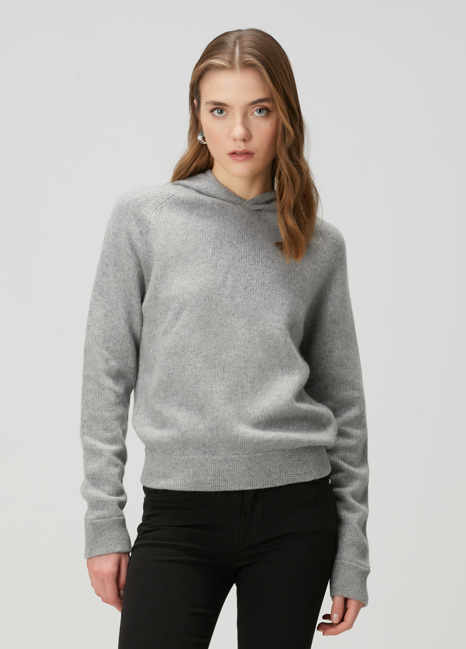 Zadig&Voltaire - Moony Grey Hooded Sweater
