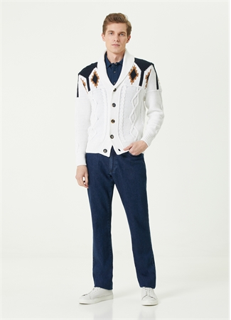 Zegna Erkek Lacivert Jean Pantolon 36 IT Zegna Erkek Lacivert Jean Pantolon 36 IT