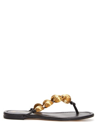 Tory Burch Kadın Siyah Deri Terlik 6 Us Tory Burch Kadın Siyah Deri Terlik 6 Us