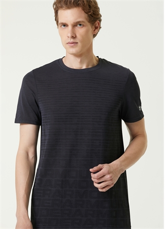 Under Armour Erkek Seamless Wordmark Siyah T-shirt S EU
