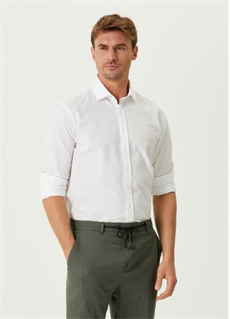 Network Erkek Slim Fit Beyaz Gömlek Xs Eu Network Erkek Slim Fit Beyaz Gömlek Xs Eu