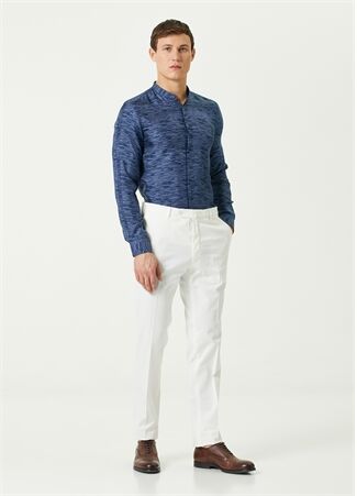 Pal Zileri Erkek Beyaz Pantolon 52 IT