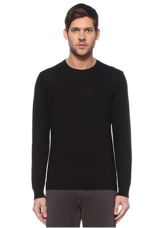 Beymen Collection Erkek Siyah Yün Kazak S EU