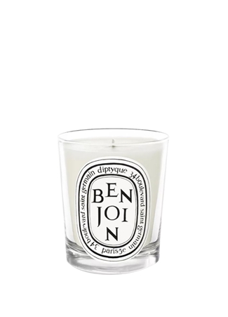 Diptyque Benjoin Silindir Formlu 190 gr Kokulu Mum Bej
