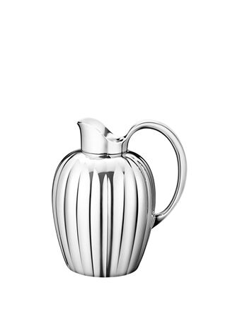 Georg Jensen Bernadotte Silver Dokulu Sürahi Gri