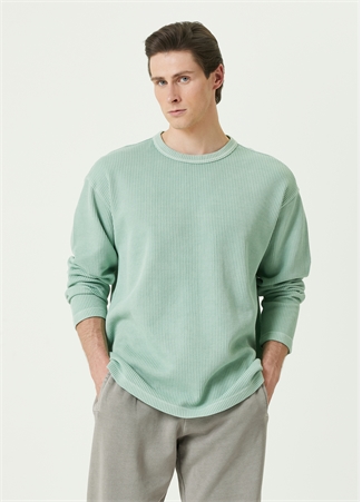 Reebok Erkek Classics Natural Dye Waffle Yeşil Sweatshirt L Eu Reebok Erkek Classics Natural Dye Waffle Yeşil Sweatshirt L Eu