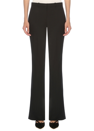 Theory Kadın Demitria Siyah Bol Paça Yün Pantolon 6 US