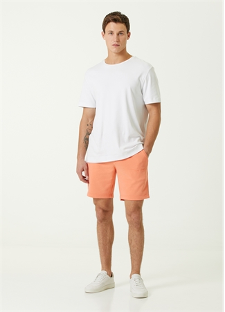 Tommy Hilfiger Erkek Turuncu Beli Kordonlu Organik Pamuk Jersey Şort L EU Tommy Hilfiger Erkek Turuncu Beli Kordonlu Organik Pamuk Jersey Şort L EU