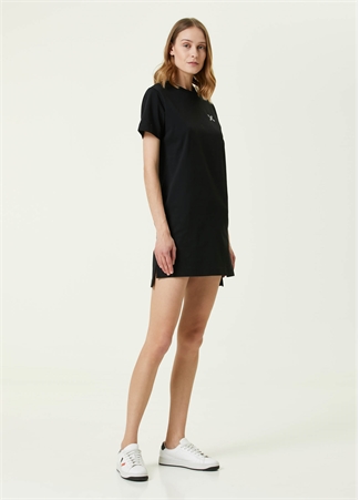 Kenzo Kadın Little X Siyah Mini T-shirt Elbise S EU Kenzo Kadın Little X Siyah Mini T-shirt Elbise S EU