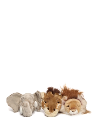 Wild & Soft Mini Safari 3lü Set Çok Renkli