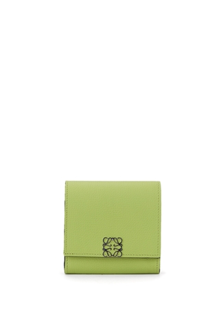Loewe Kadın Yeşil Logolu Deri Cüzdan Eu