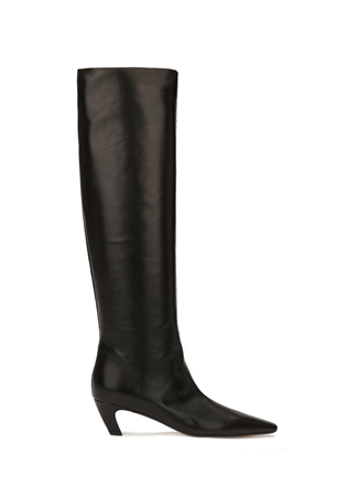 Khaite Kadın Davis Siyah Deri Çizme 36 EU