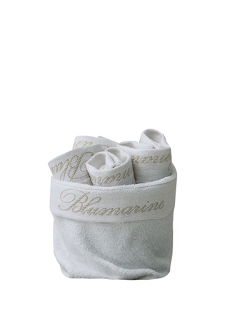 Blumarine Home Ariette 4lü Beyaz Havlu Seti Blumarine Home Ariette 4lü Beyaz Havlu Seti