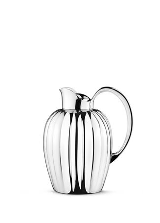 Georg Jensen Bernadotte Çizgi Dokulu 1 Lt Termos Gri