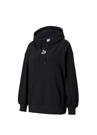 Puma Kadın Classics Oversized Siyah Sweatshirt XS EU Puma Kadın Classics Oversized Siyah Sweatshirt XS EU