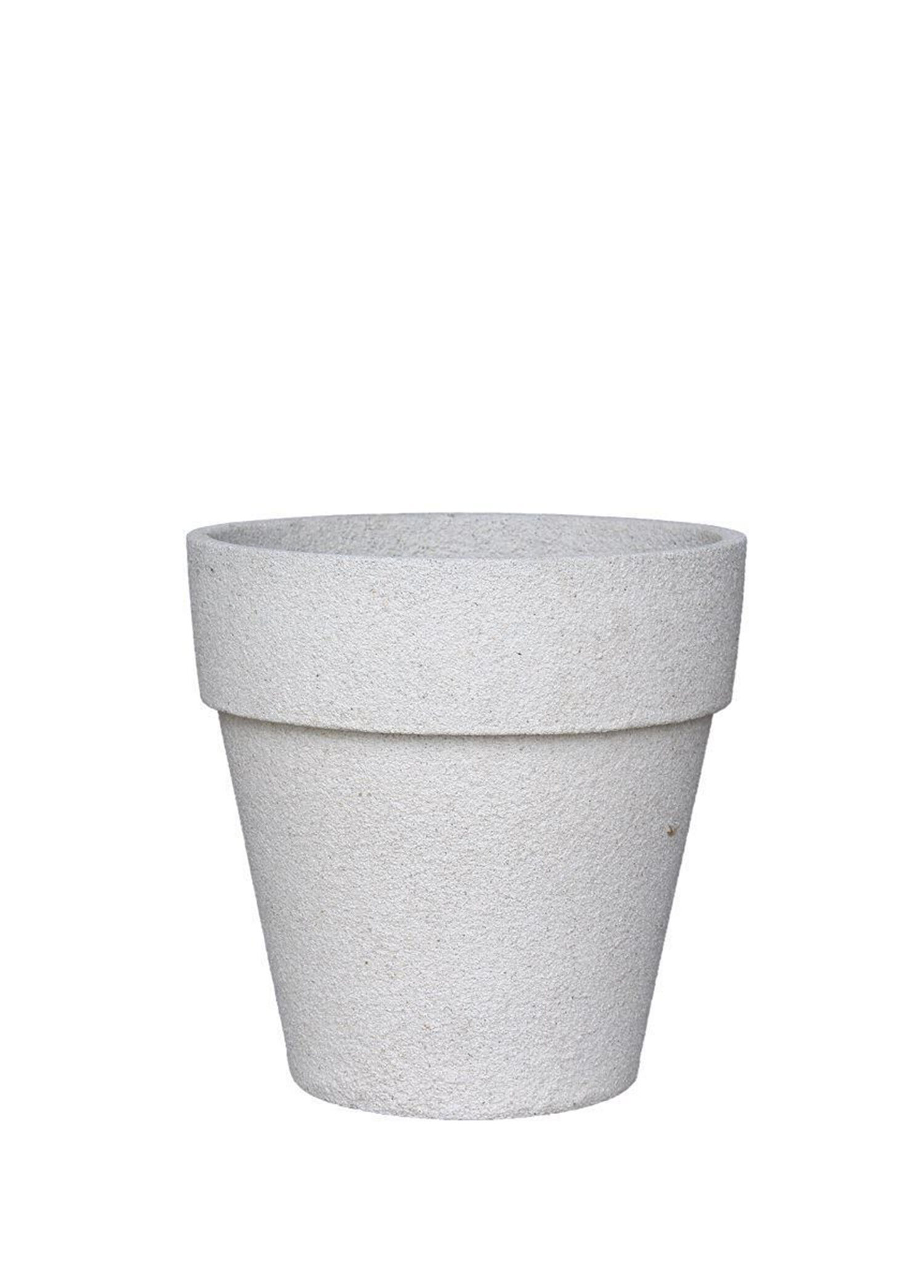 Cumba Selection - Polystone White Pot