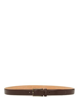 Pal Zileri Erkek Bordo Deri Kemer EU