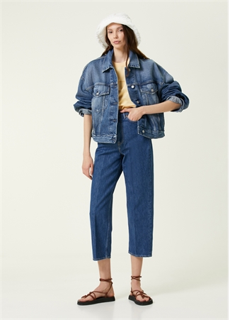 Acne Studios Kadın Pantolon Lacivert 24 Us Acne Studios Kadın Pantolon Lacivert 24 Us