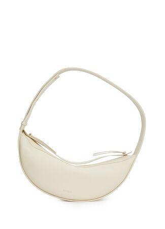 Neous Kadın Beyaz Deri Omuz Çantası EU